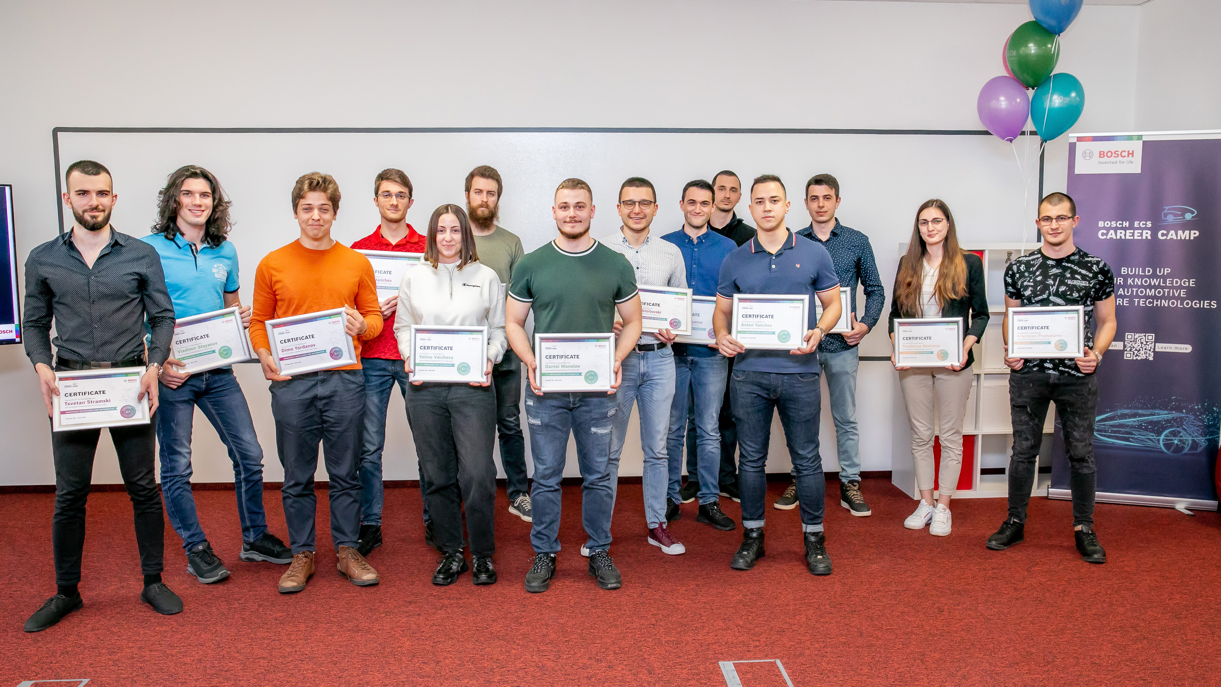 Дебютното издание на академията за софтуерни специалисти Bosch ECS ...