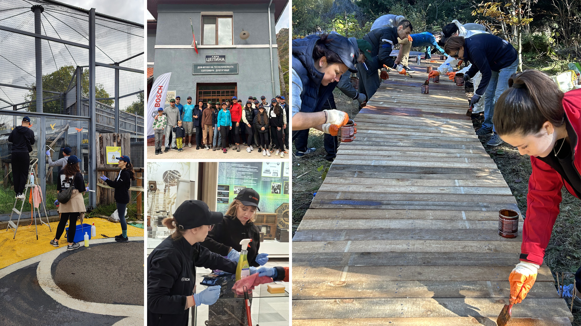 Над 100 служители се включиха в Месеца на доброволчеството на Бош ...